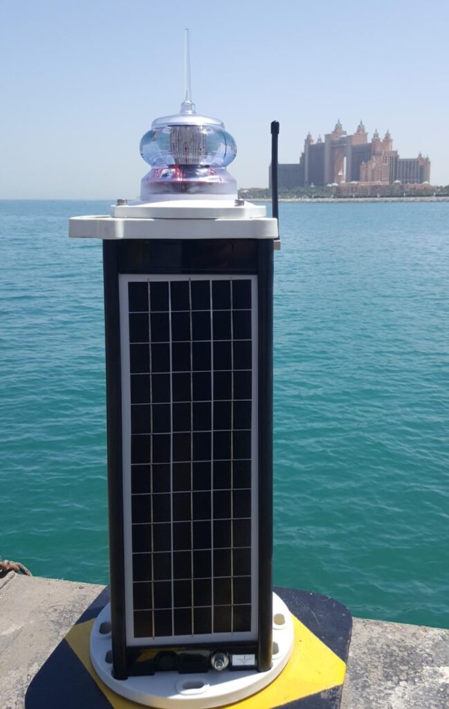 Installation of sealite SLC-510 with a range of 5 to 9nm with standard ...